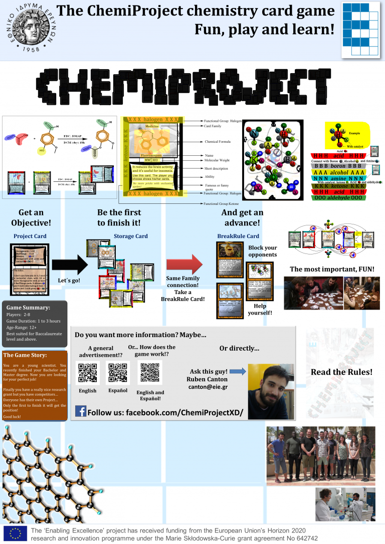 ChemiProject: The Card Game to Learn Organic Chemistry in a Fun Way